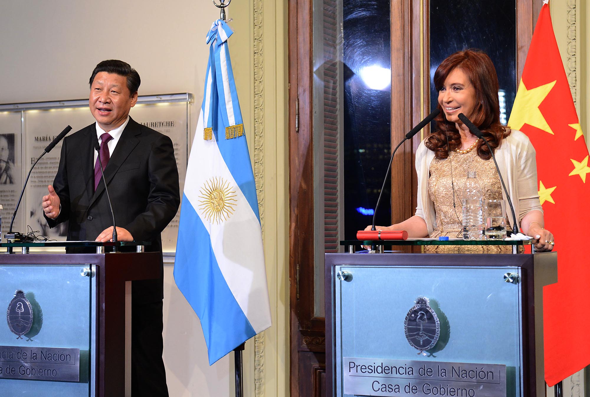 Cristina Fernandez de Kirchner Visita del presidente de la República ...